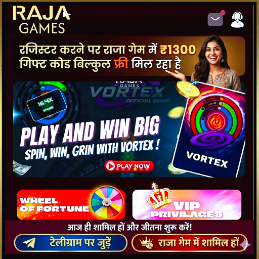 Raja Games - Official Landing Page